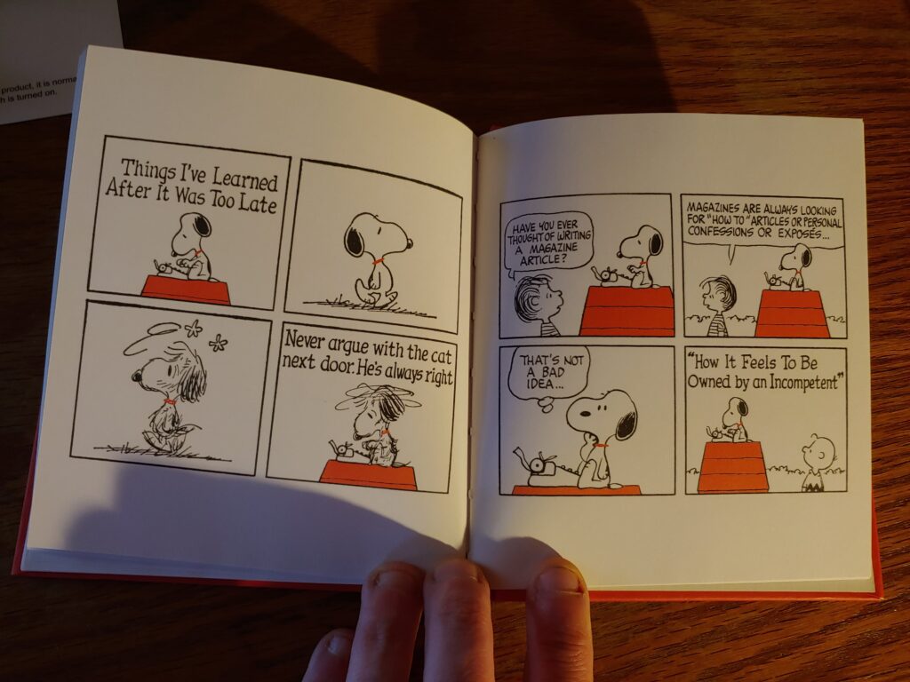 Book Review: The Philosophy of Snoopy (Charles M. Schulz) - The Beer ...
