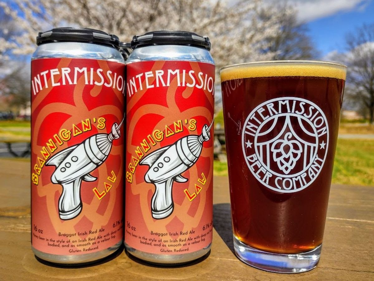 𝐁𝐫𝐚𝐧𝐧𝐢𝐠𝐚𝐧’𝐬 𝐋𝐚𝐰 on Draft and Cans at Intermission Beer Company - The ...