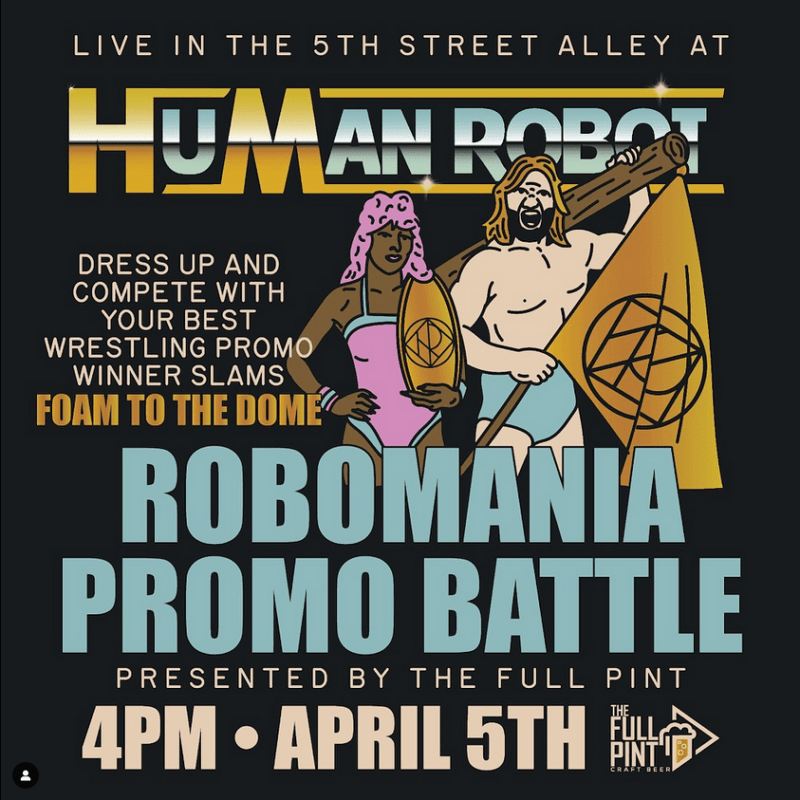Human Robot Announces RoboMania Promo Battle - The Beer Thrillers